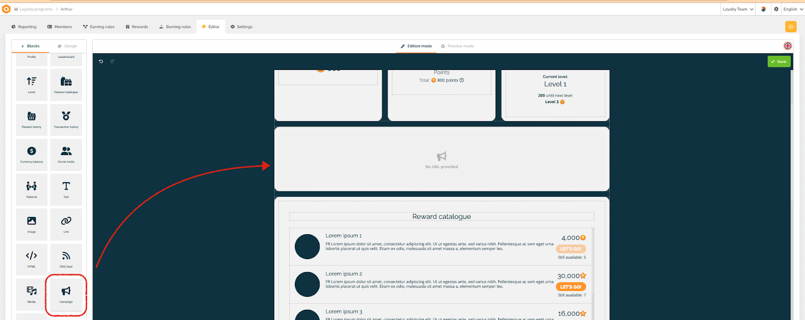 How to add a Qualifio campaign in a portal? – Qualifio Help Centre