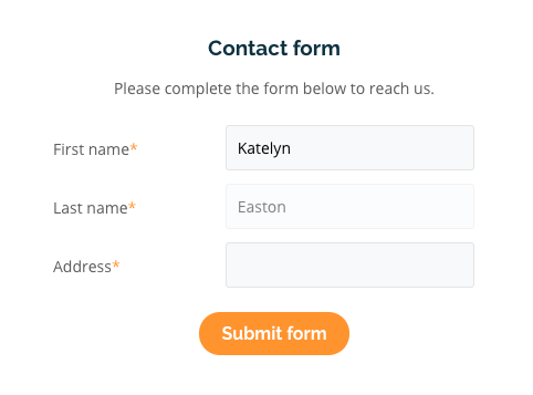 Hide or lock prefilled fields and opt-ins on forms – Qualifio Help Centre