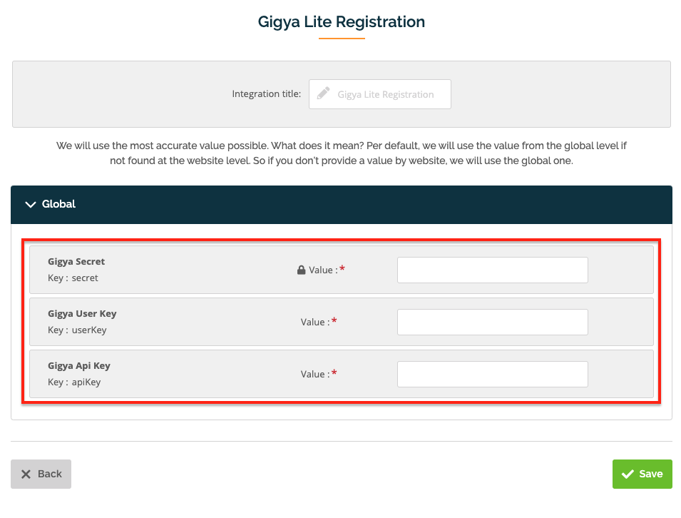 How to use Gigya Lite Registration with Qualifio – Qualifio Help Centre