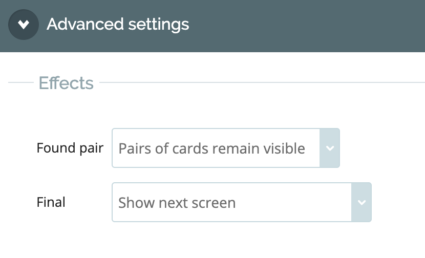 How do I create a Memory game? – Qualifio Help Centre